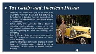 Fitzgerald’s Critique of American Dream in “The Great Gatsby”.pptx