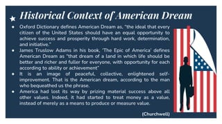 Fitzgerald’s Critique of American Dream in “The Great Gatsby”.pptx