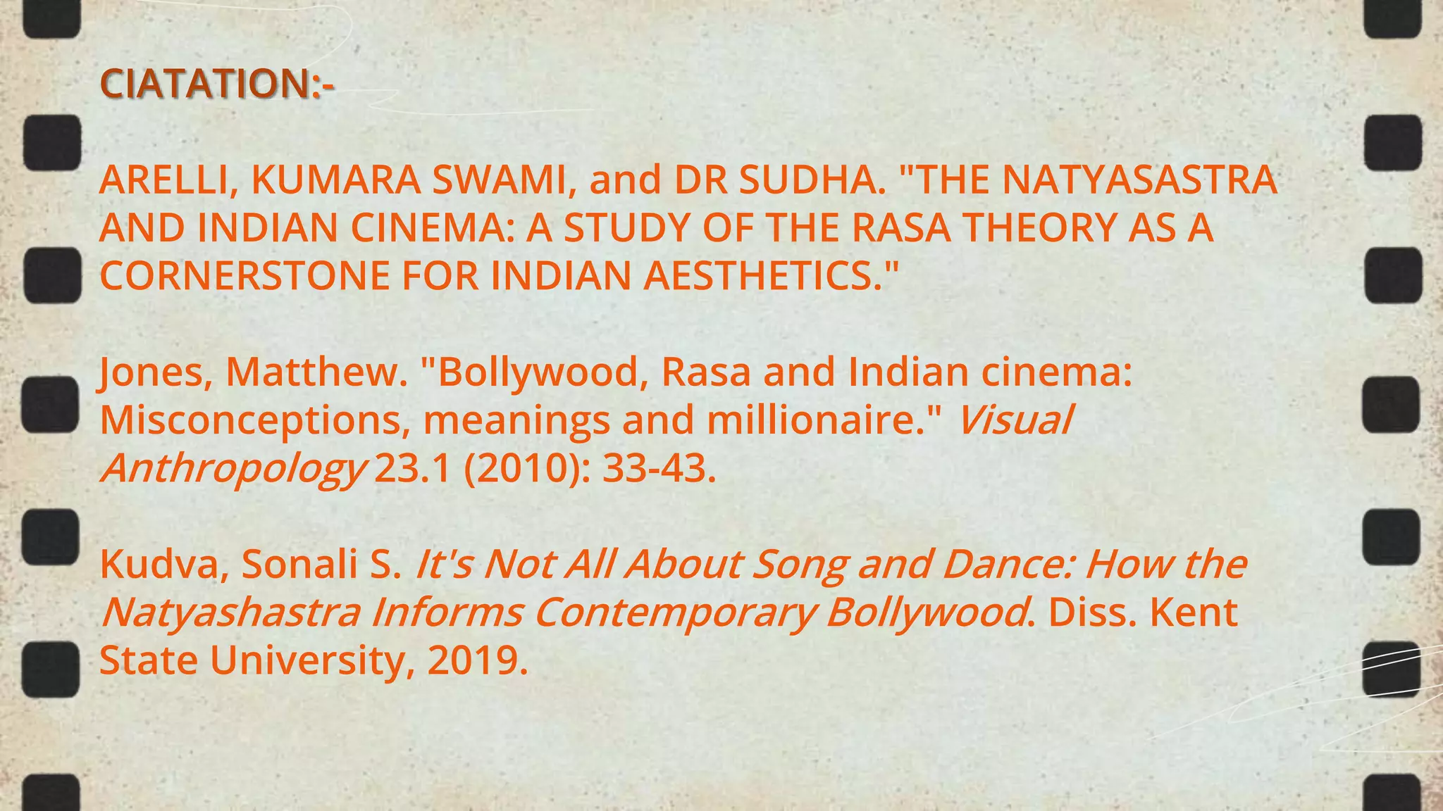 109- 'An Essential Theory of The Rasa in Natyasashtra and Indian Cinema ...
