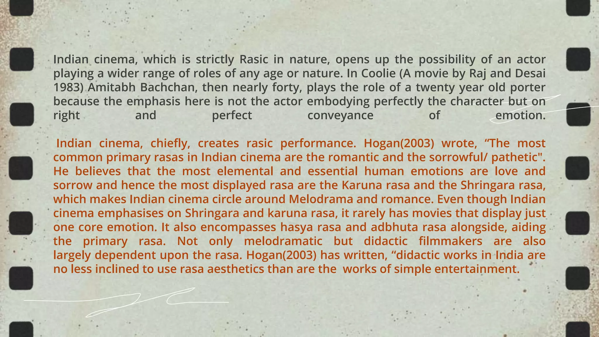 109- 'An Essential Theory of The Rasa in Natyasashtra and Indian Cinema ...