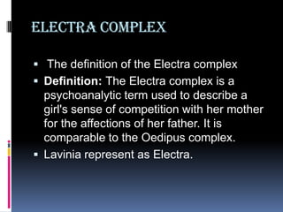 Electra Complex Examples