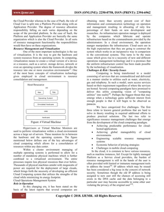 Cloud Computing in Resource Management | PDF