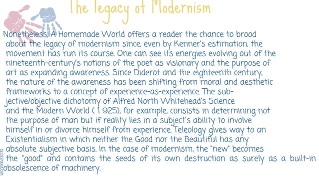 The Function of Art in Modernism 110 | PPT