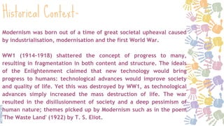 The Function of Art in Modernism 110 | PPT