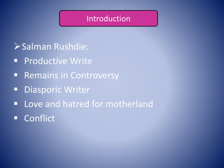 Attenborough's Gandhi as salman rushdie's view | PPTX