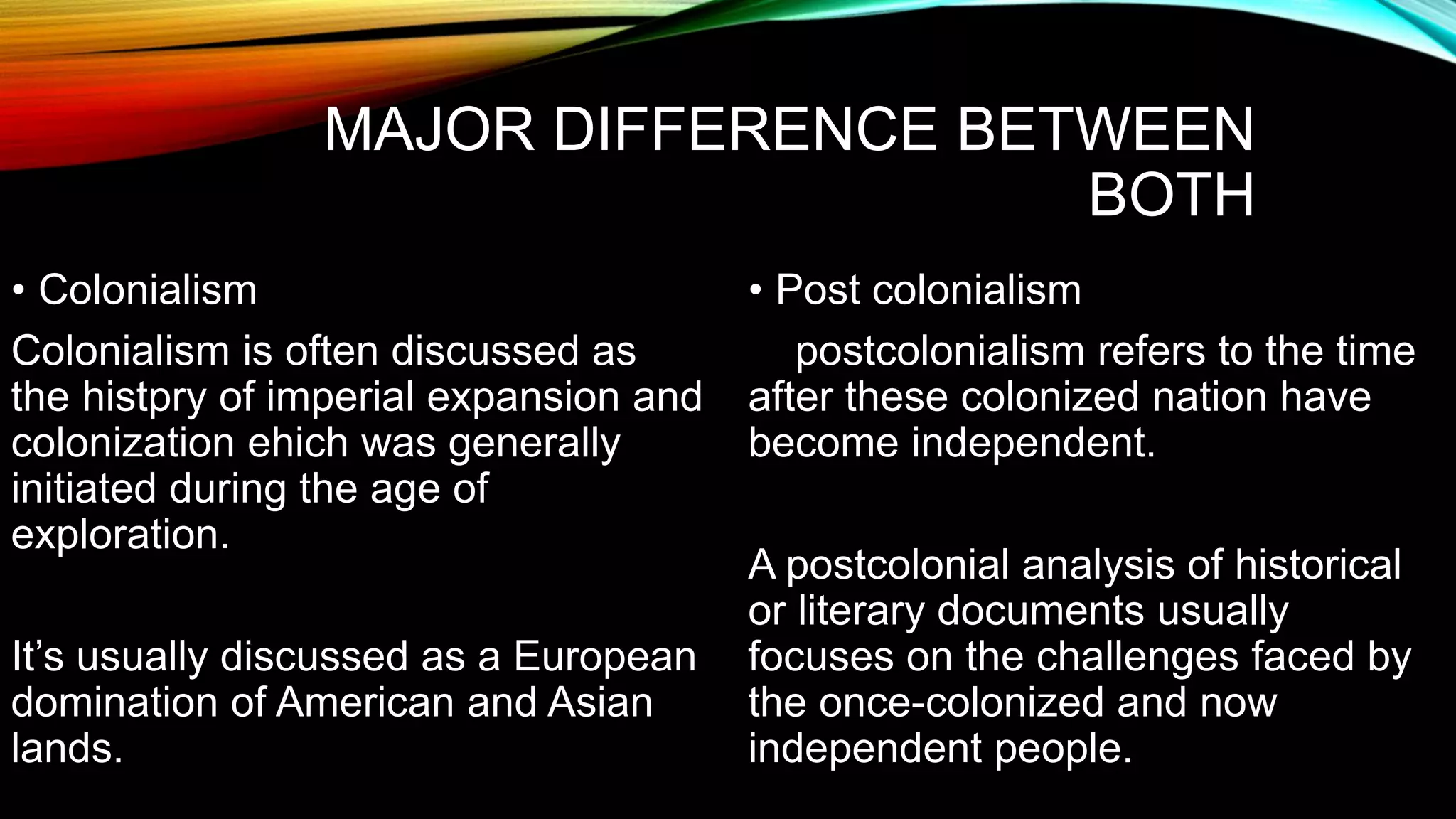 Paper 11 postcolonial literature presentation | PPTX