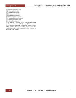 Classification of Arrhythmia from ECG Signals using MATLAB | PDF | Heart and Cardiovascular ...