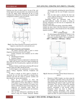 Classification of Arrhythmia from ECG Signals using MATLAB | PDF | Heart and Cardiovascular ...