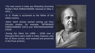 History of Indian Cinema | PPTX
