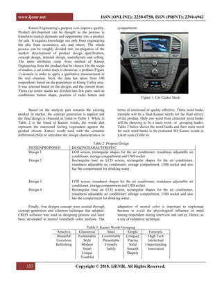 An Analysis to Determine the Priority Emotional Design in Kansei Engineering by using the AHP ...