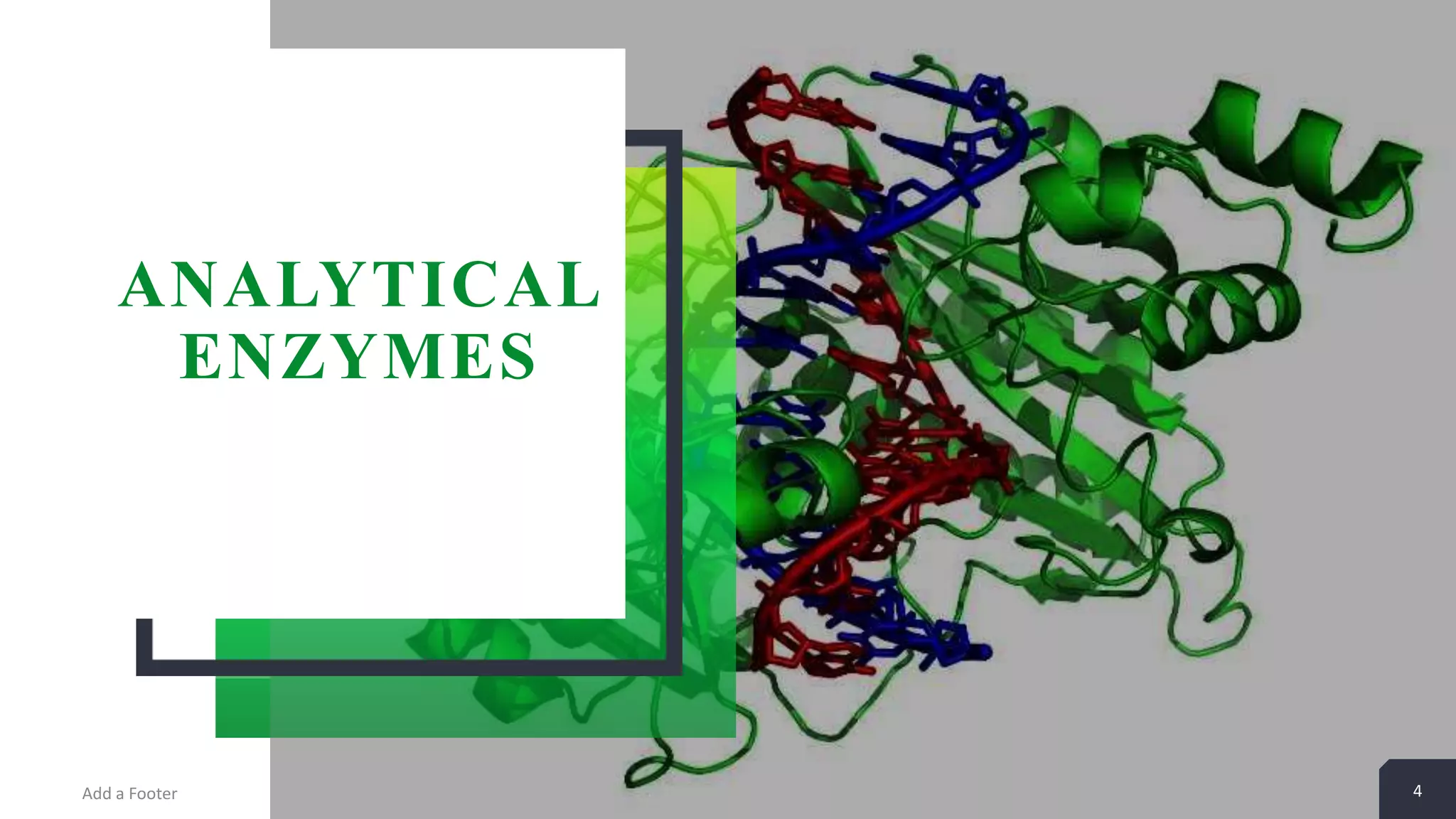 Paper 1 analytical enzymes | PPT