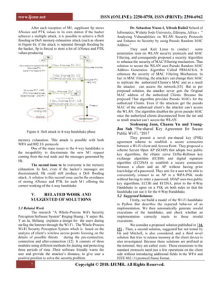 Solving Downgrade and DoS Attack Due to the Four Ways Handshake ...