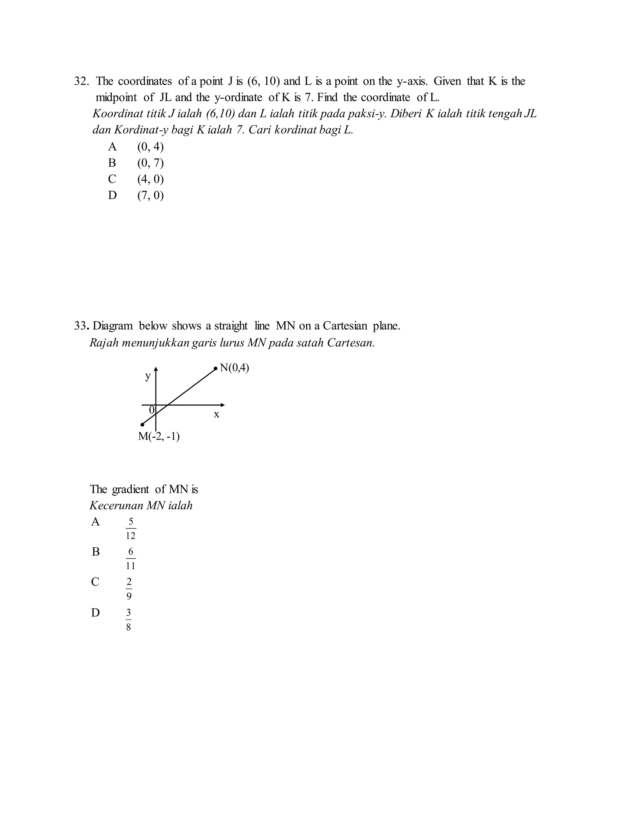 Paper 1 form 4 mid year (complete) | DOCX