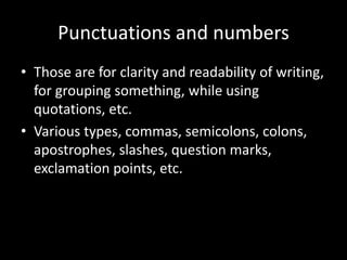 mechanics of academic writing | PPTX