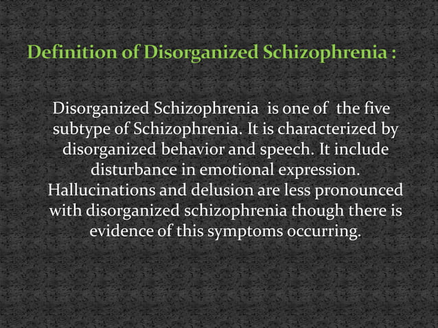 Paper 1 disorganized schizophrenia and hallicinations in Hamlet | PPT