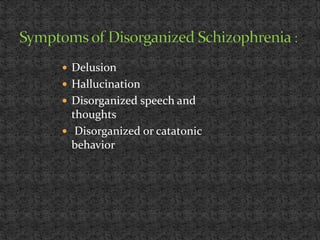 Paper 1 disorganized schizophrenia and hallicinations in Hamlet | PPTX
