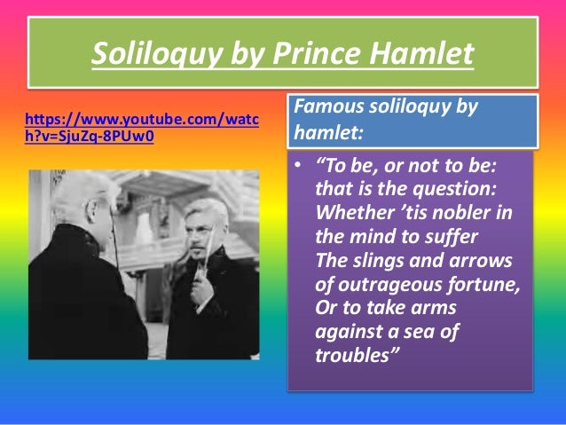 What Is Soliloquy As A Literary Term Definition Examples