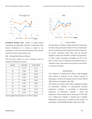Efficient and stable route selection by using cross layer concept for highly mobile network with ...