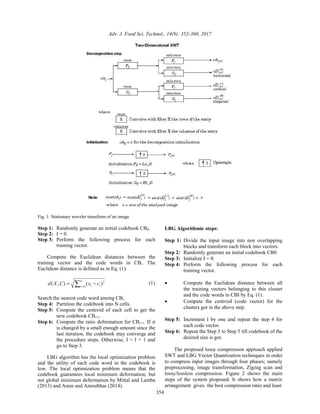 Volumetric Medical Images Lossy Compression using Stationary Wavelet Transform and Linde-Buzo ...