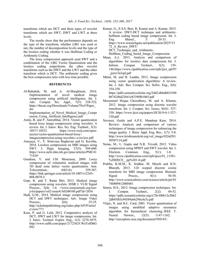 Volumetric Medical Images Lossy Compression using Stationary Wavelet Transform and Linde-Buzo ...