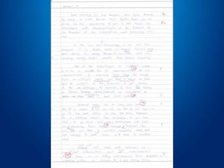 example essay in exam | PPT