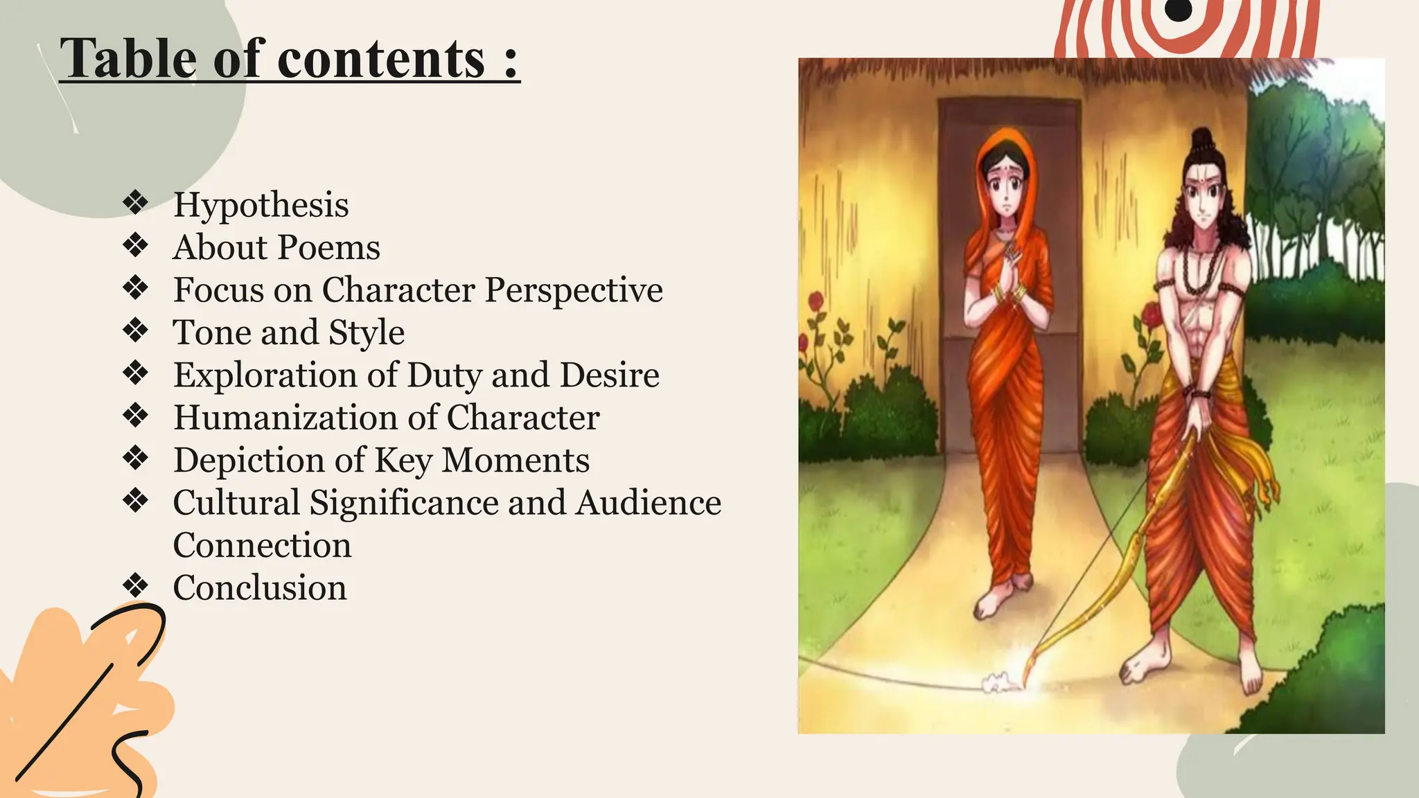 Comparative Analysis of 'Lakshman' . and 'Sita Ji Ni Kanchuli | PPT