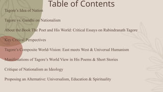Rabindranath Tagore's vision on Nation . | PPTX