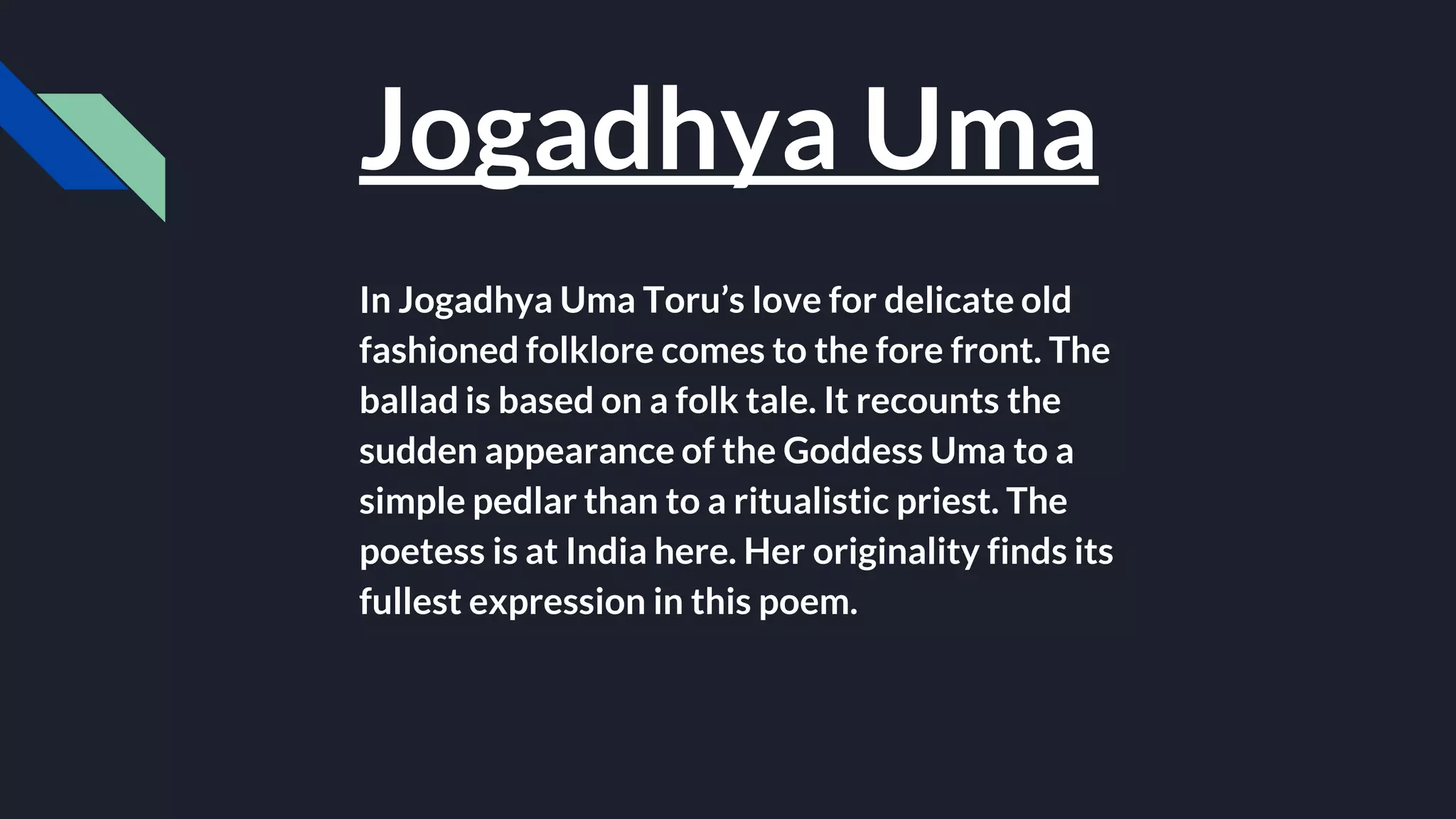 Indianism in the poems of Toru Dutt | PPTX