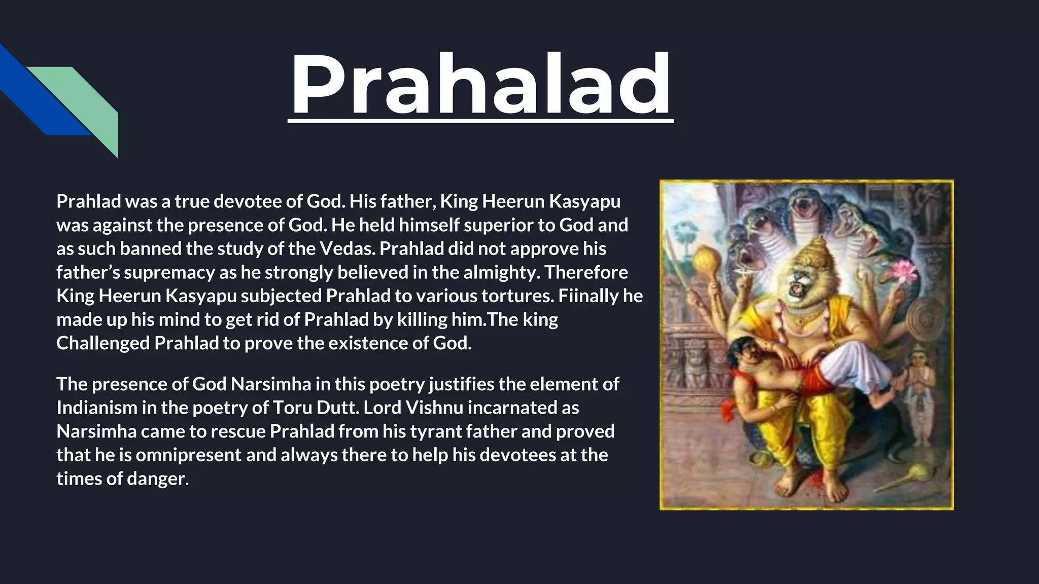 Indianism in the poems of Toru Dutt | PPTX