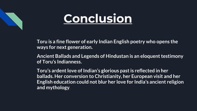 Indianism in the poems of Toru Dutt | PPTX | Hinduism | Religion ...