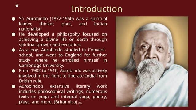 Sri Aurobindo_ The Revolutionary Visionary (1).pptx