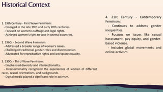Feminism in Contemporary Time 204 | PPT
