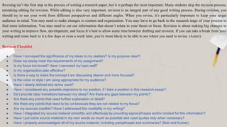 Revising, Editing, and Proofreading Research Methodology | PPTX