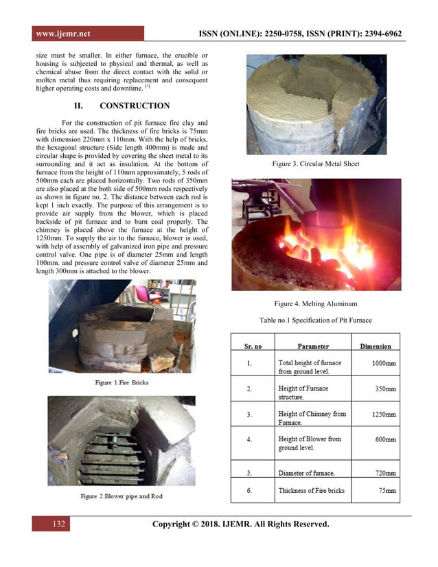 Design and Fabrication of Crucible Furnaces by using Black Smithy Setup | PDF | Geology | Science