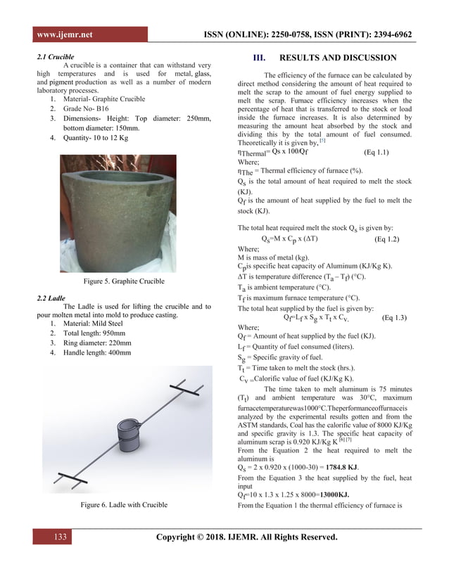 Design and Fabrication of Crucible Furnaces by using Black Smithy Setup | PDF | Geology | Science