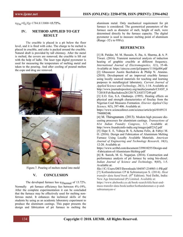 Design and Fabrication of Crucible Furnaces by using Black Smithy Setup | PDF | Geology | Science