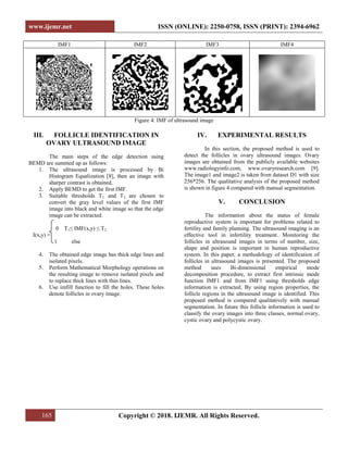 Follicle Detection in Digital Ultrasound Images using Bi-Dimensional Empirical Mode ...