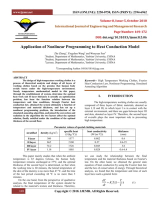 Application of Nonlinear Programming to Heat Conduction Model | PDF