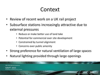 Interaction between station openings and environmental control systems ...