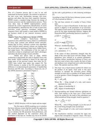Adaptive Neuro-Fuzzy Inference System (ANFIS) Approach to Raw Material Inventory Control at Pt ...