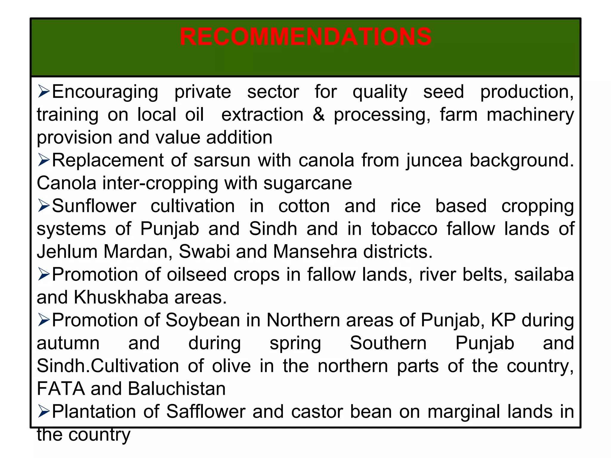 Paper 2 Dr. Muhammad Anjum Ali overview of oilseed crops of Pakistan | PPTX