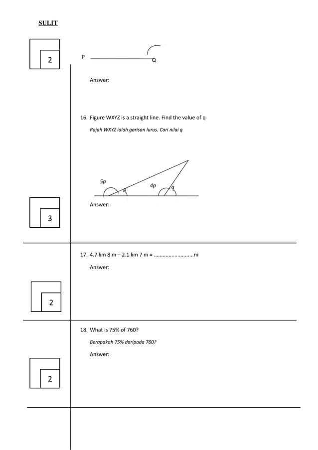 Paper 2 math f1 | PDF