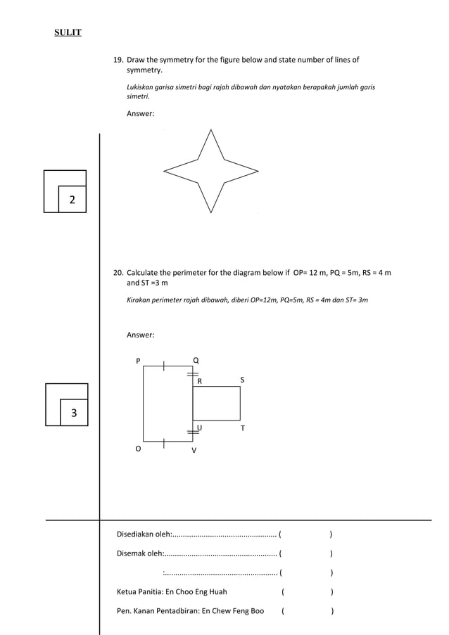 Paper 2 math f1 | PDF