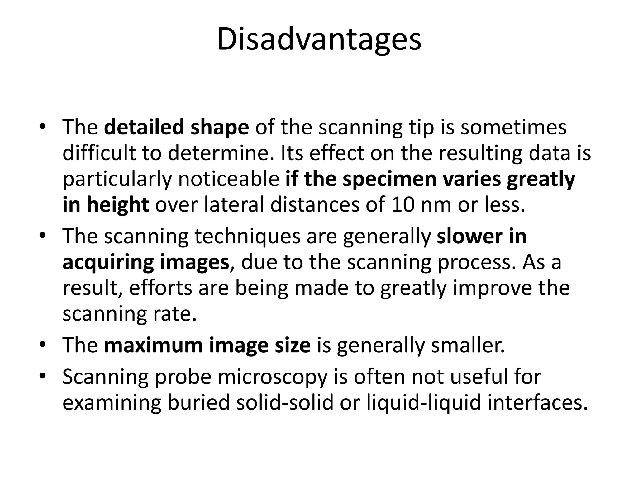 SCANNING PROBE MICROSCOPY . | PPTX