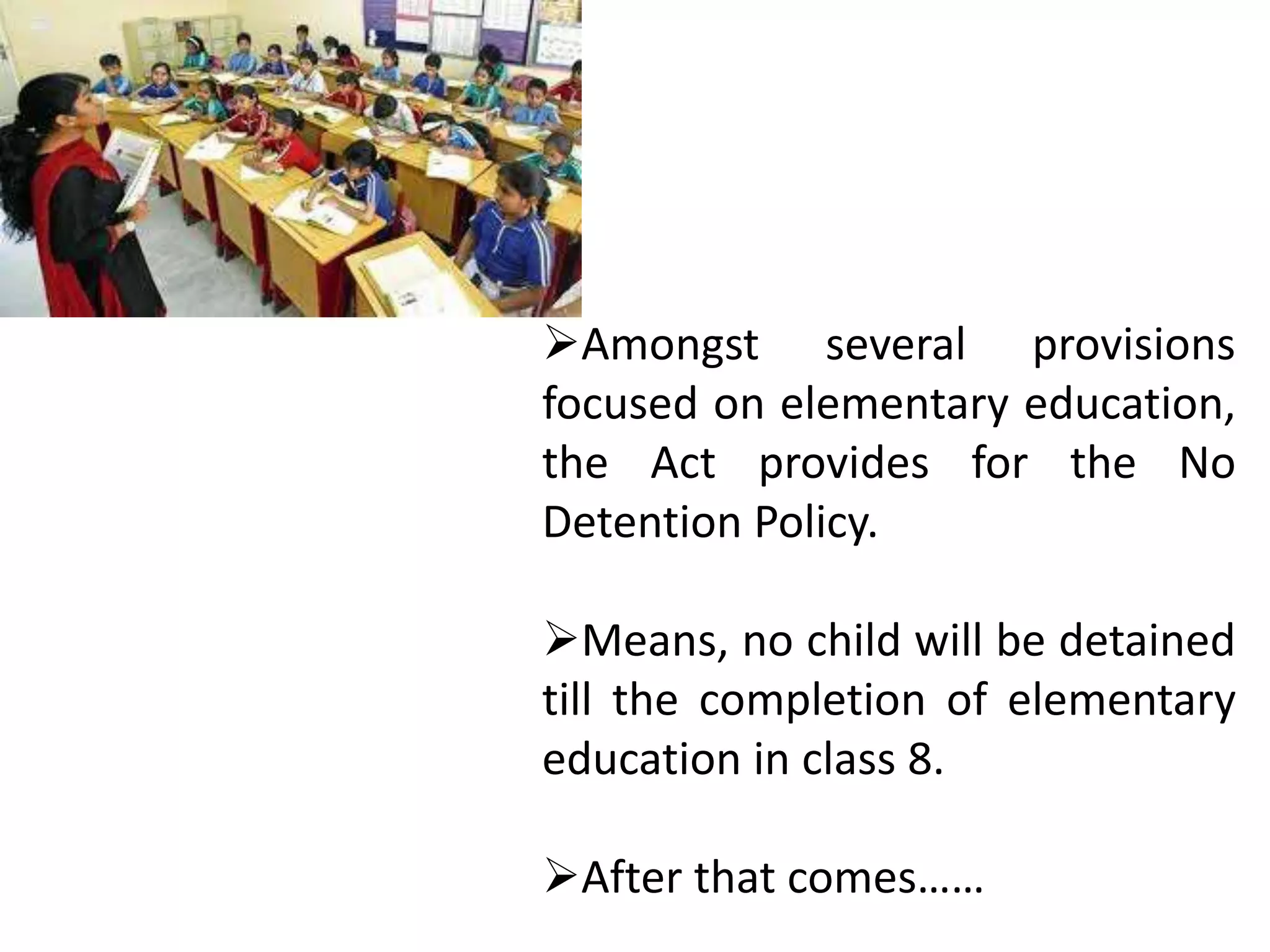 No detention policy | PPTX