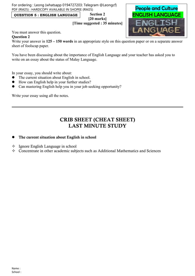 Paper 2 Part 2 Essay SPM.promo copy.pdf