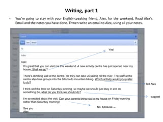Paper 2 writing part 1 | PPT
