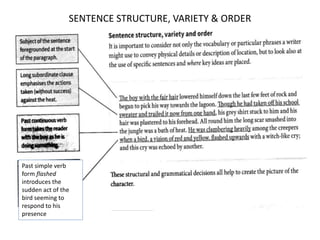 Paper 2 writing section a_narrative_descriptive | PPT