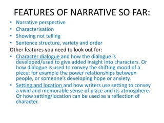 Paper 2 writing section a_narrative_descriptive | PPT