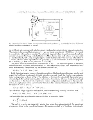 numerical analysis of indentation-induced cracking of brittle coatings ...